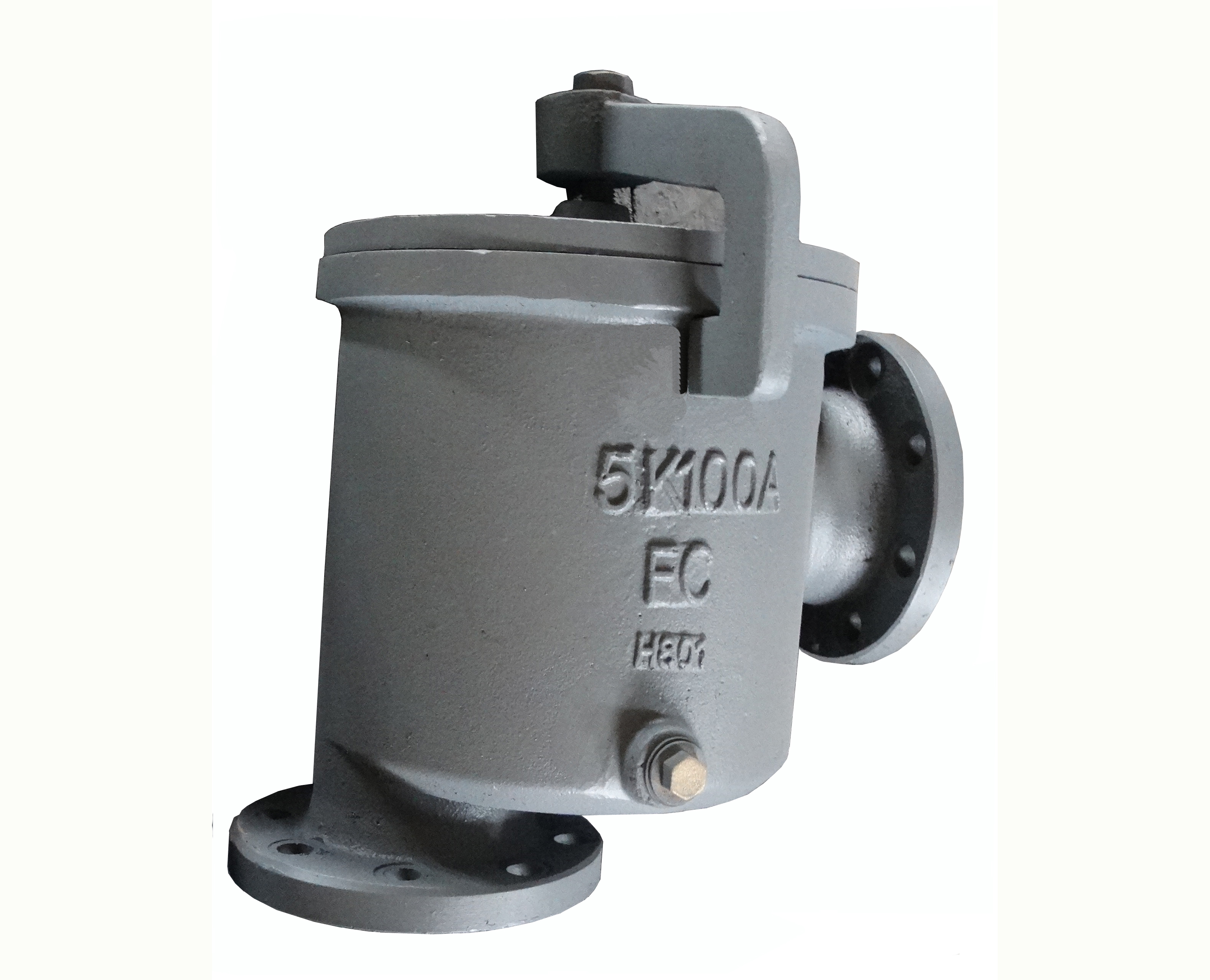 JIS F7203 5K/10K L-TYPE CAST IRON MARINE MUD BOX ANGLE GALVANIZED FC ...